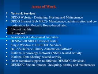 DESIDOC | PPT | Technology & Computing