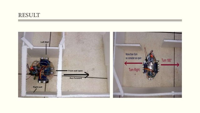 AUTONOMOUS MAZE SOLVING ROBOT | PPTX