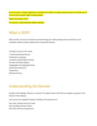 Domain Driven Design | PDF