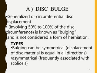 Degenerative disc disease (DDD) | PPTX