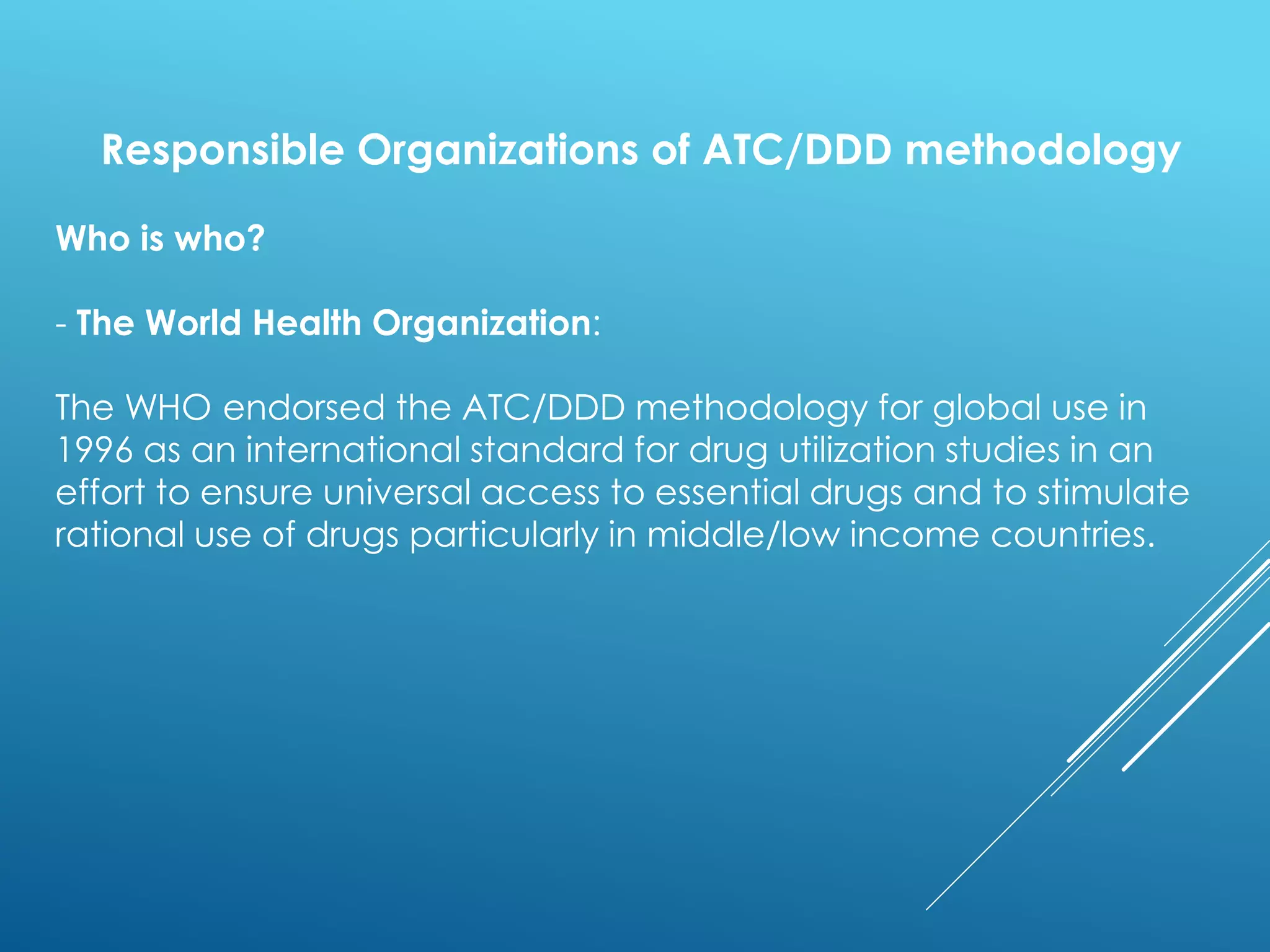 Defined daily dose-DDD | PDF