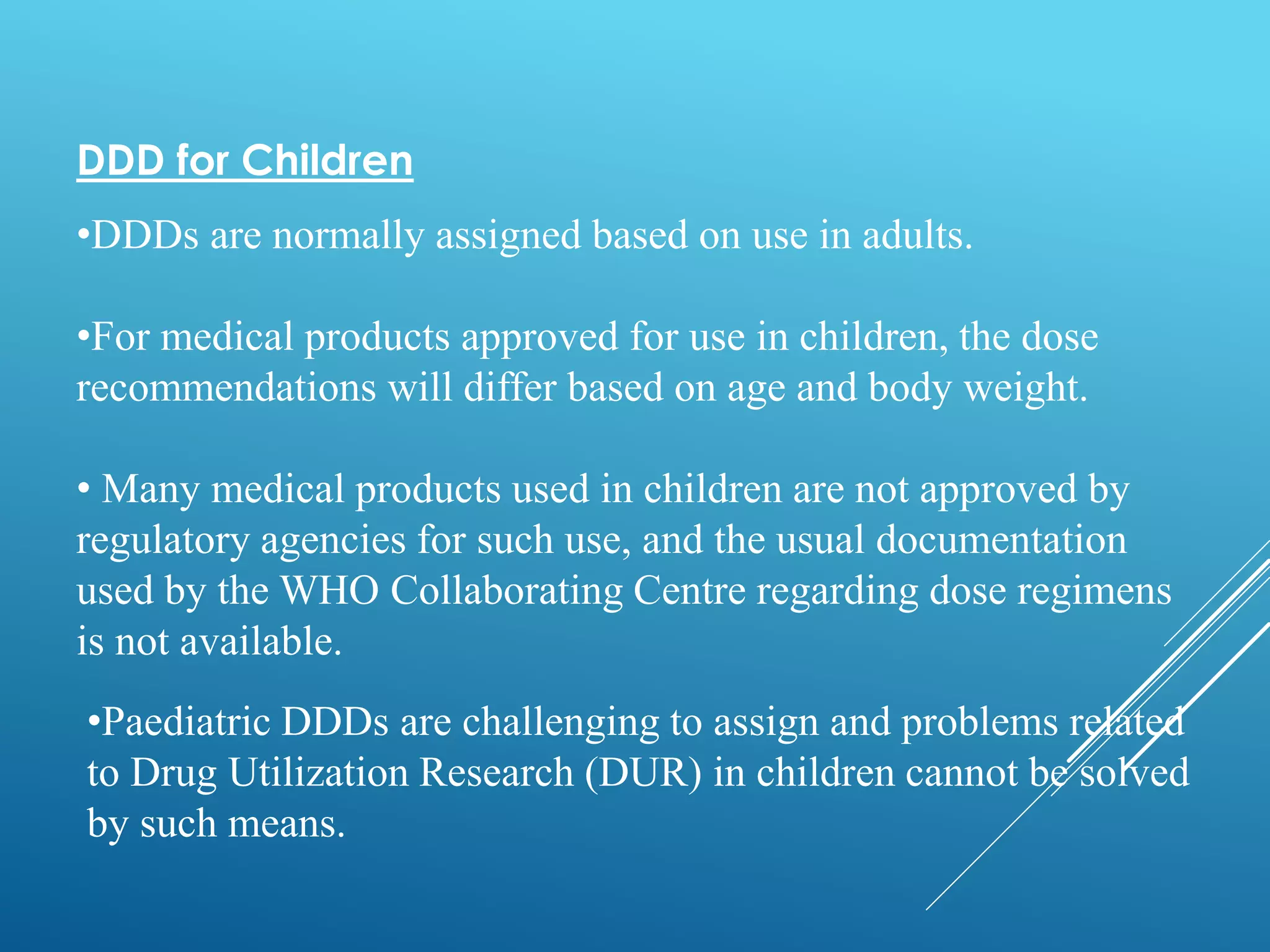 Defined daily dose-DDD | PDF