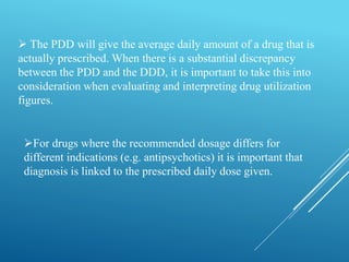Defined daily dose-DDD | PDF