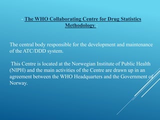 Defined daily dose-DDD | PDF