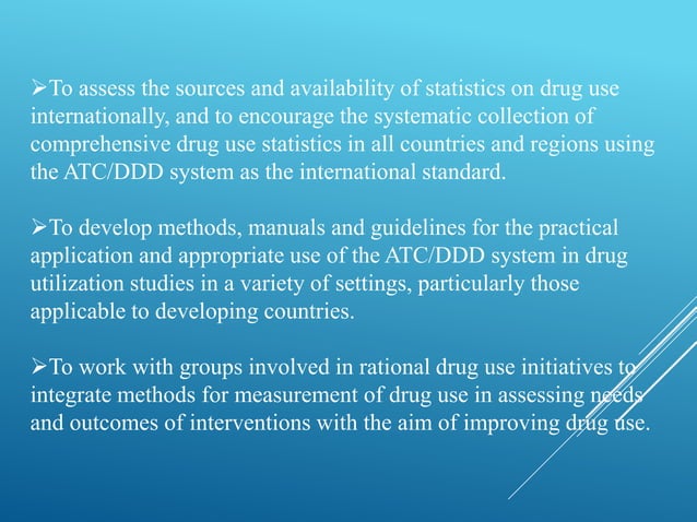 Defined daily dose-DDD | PDF