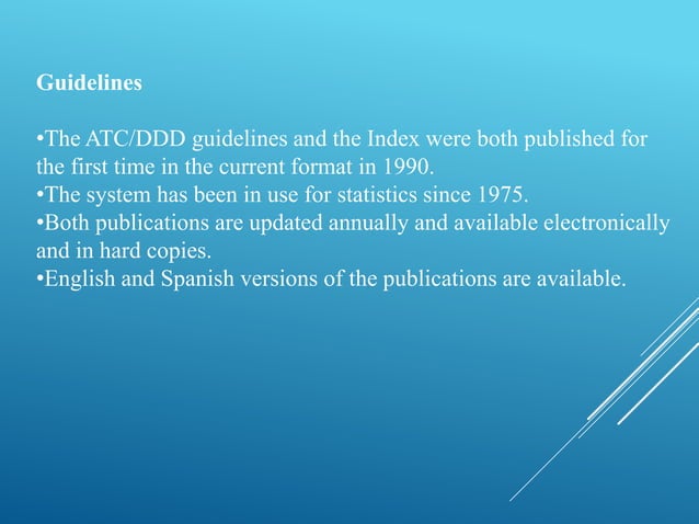 Defined daily dose-DDD | PDF