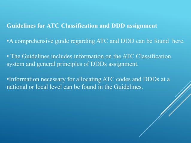 Defined daily dose-DDD | PDF