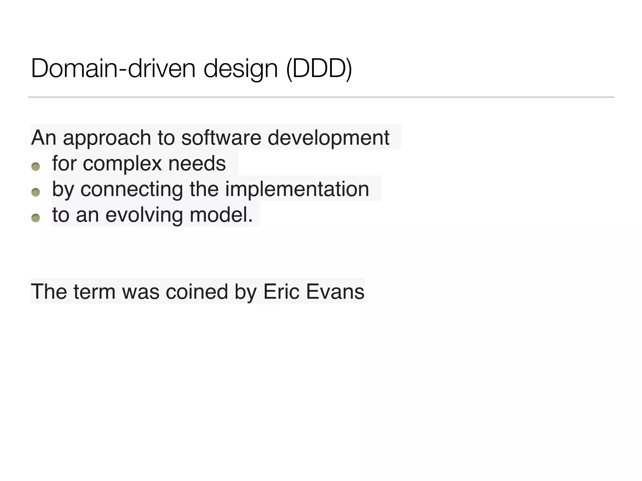 Domain Driven Design Big Picture Strategic Patterns | PPT