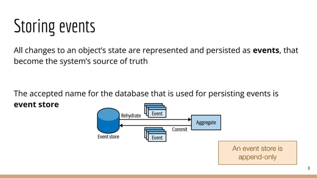 DDD - 3 - Domain Driven Design: Event sourcing.pdf