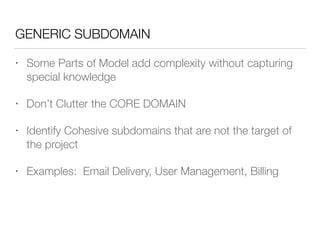 Domain Driven Design - Distillation - Chapter 15 | PPT