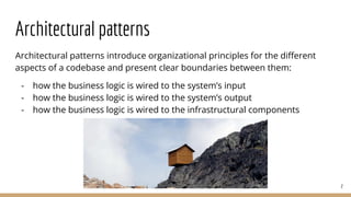 DDD - 4 - Domain Driven Design_ Architectural patterns.pdf