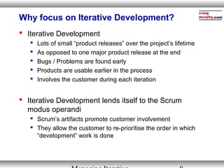 Managing Iterative Development Using Scrum | PPT