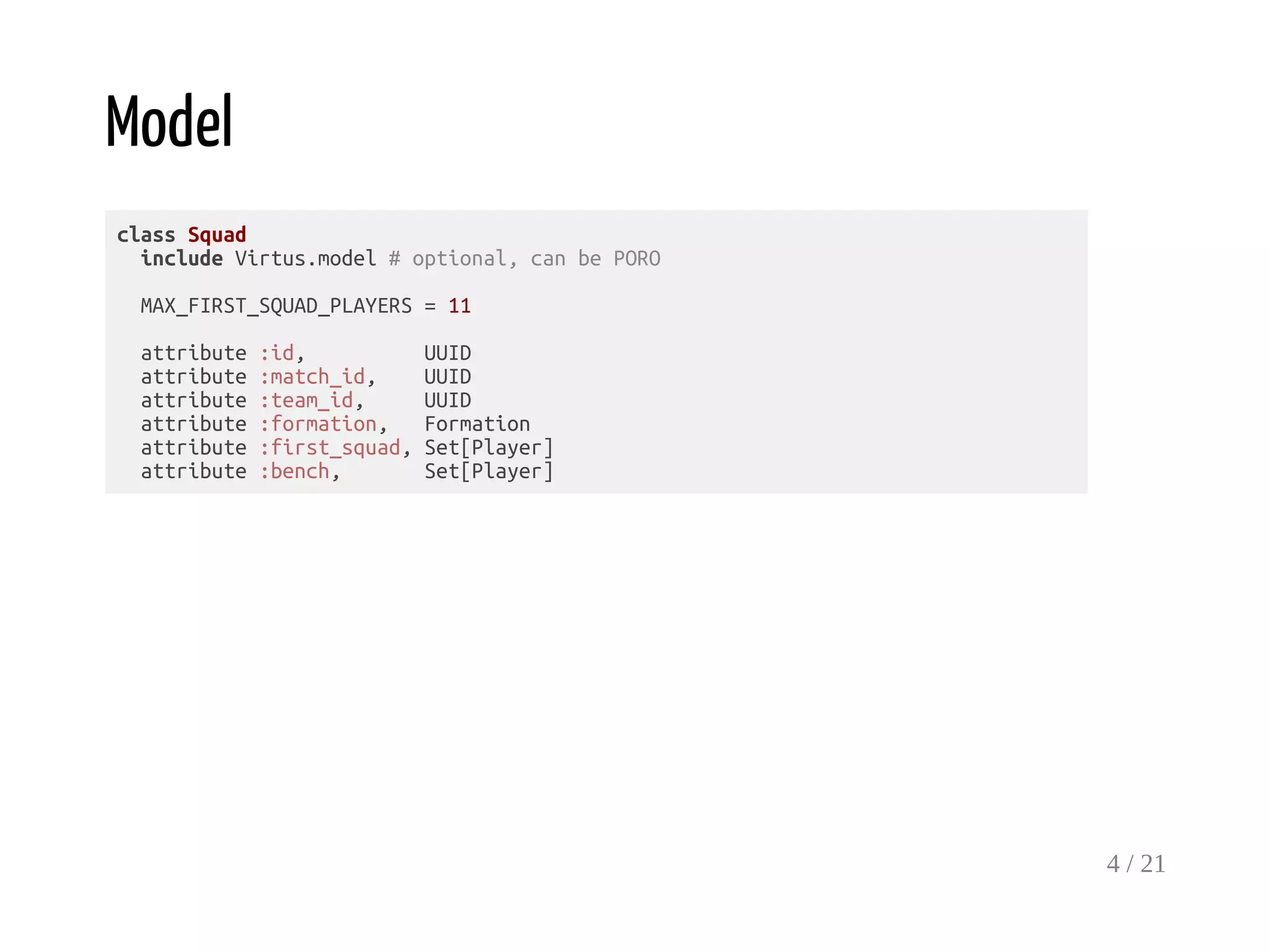 DDD, Rails and persistence | PDF