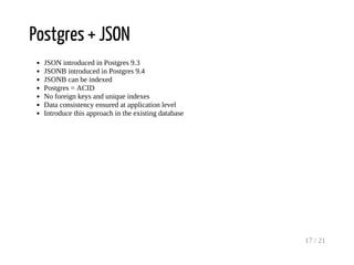 DDD, Rails and persistence | PDF