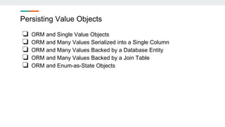 DDD Reading Club Sharing Ch. 6 Value Object | PPT