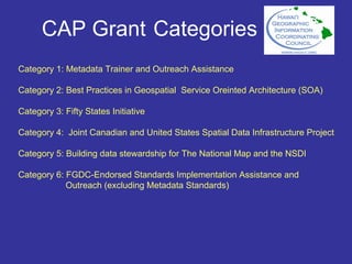 Cooperative Agreements Program (CAP) Grant | PDF