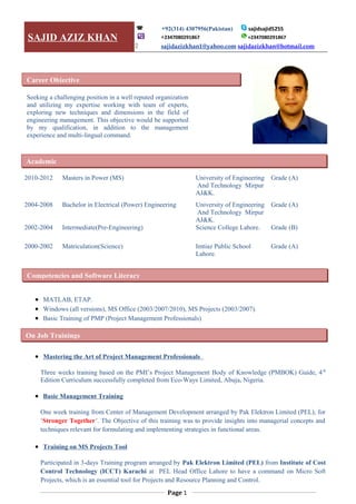 SAK CV(17102016) | DOC