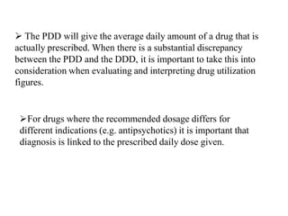 Defined Daily Dose (DDD) ATC codesDDD 4-2.pptx