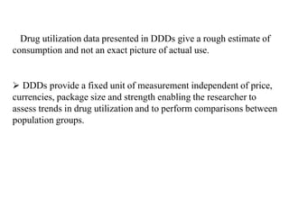Defined Daily Dose (DDD) ATC codesDDD 4-2.pptx