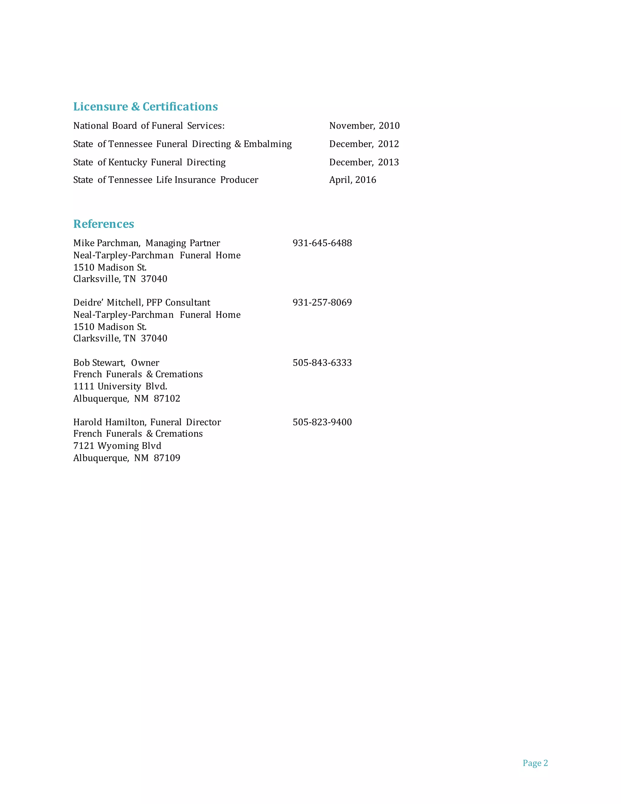 Yvonne Resume 2016 | DOCX