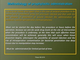 Prophylaxis & Prevention of Postoperative Surgical Wound Infections in ...