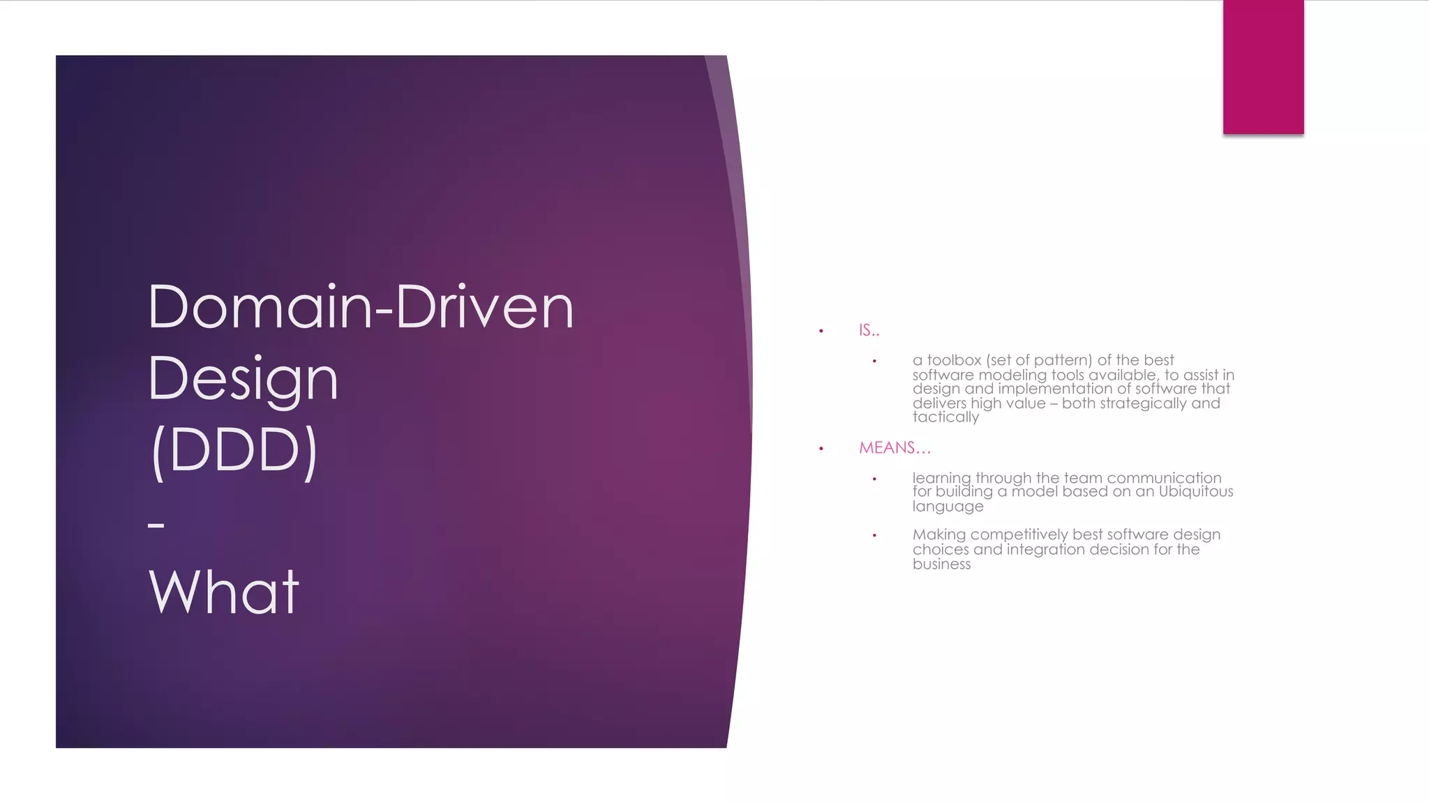 Domain Driven Design (Ultra) Distilled | PPT