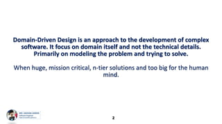 DDD knowledge sharing | PDF | Technology & Computing