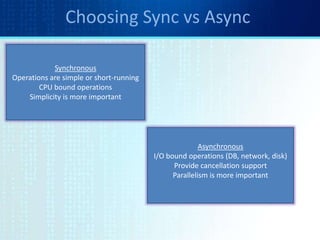Async Programming in C# 5 | PPT
