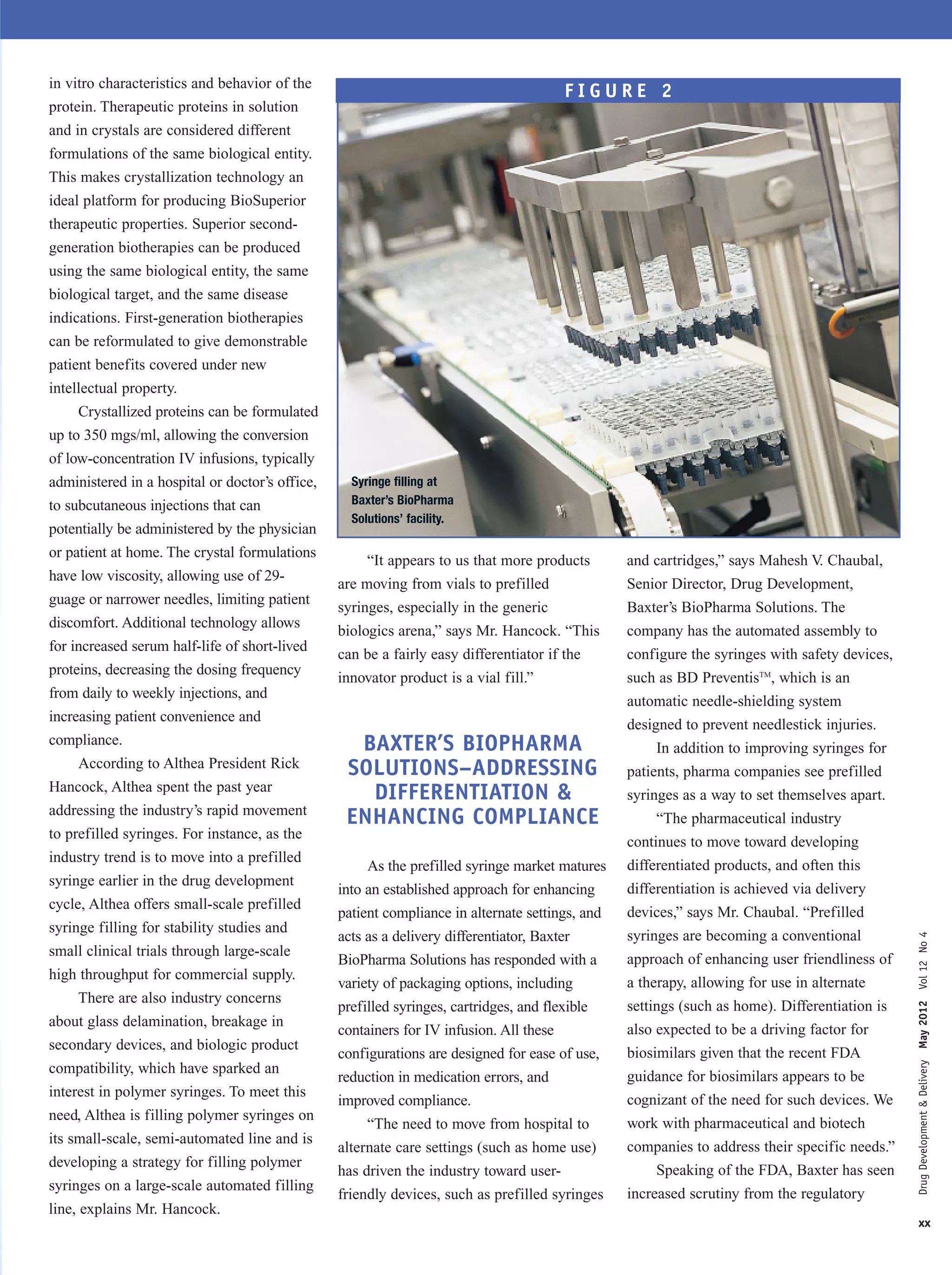 Prefilled Syringes - A Container of Choice for Pharma | PDF