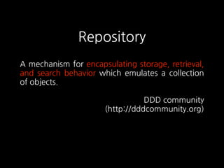 DDD Repository | PPT