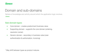 DDD Strategic Patterns and Microservices by Example | PDF
