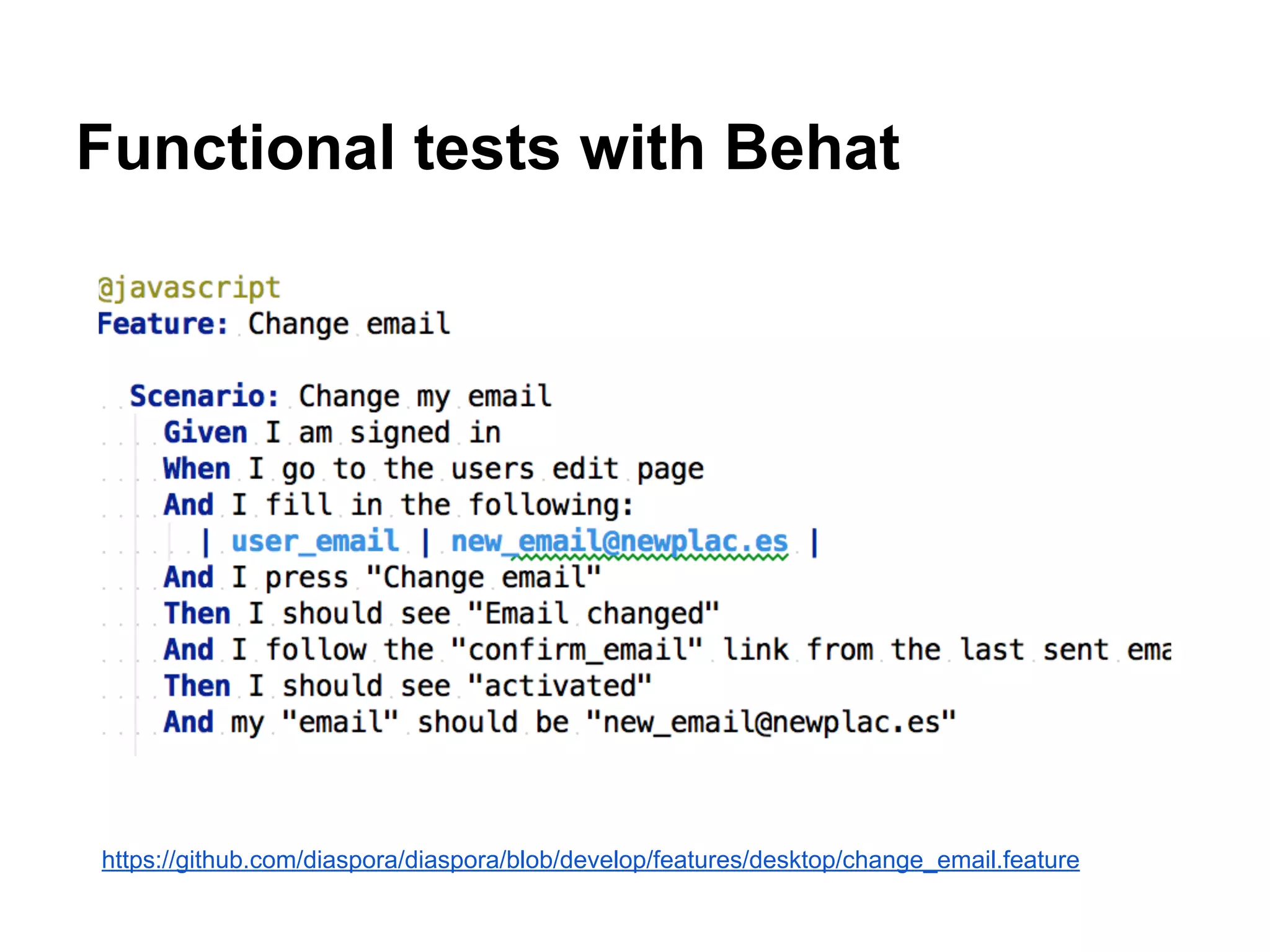 DDD with Behat | PDF