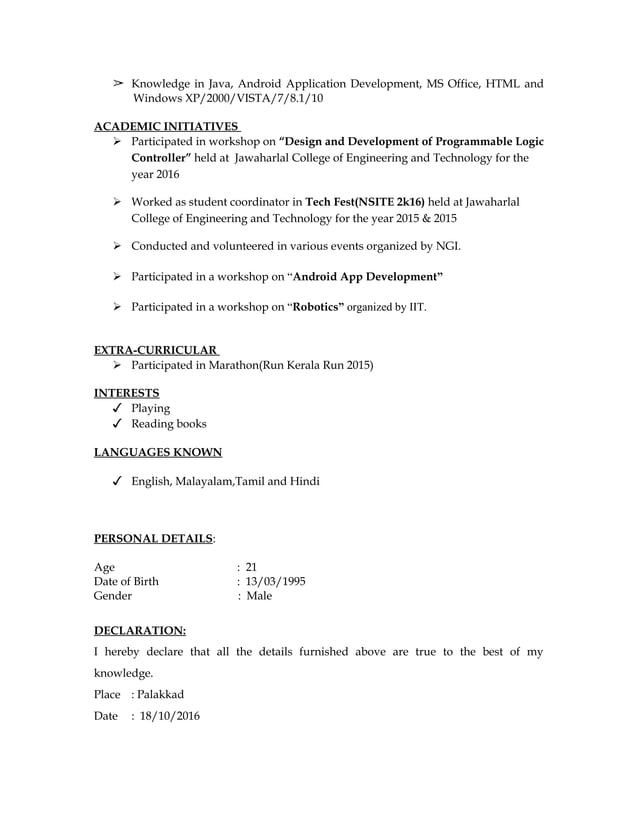 amith cv | DOC | Computer Software and Applications | Computing