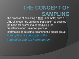 sampling | PPT