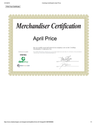 Merchandiser | PDF
