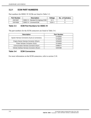 Ddec iv on highway - egr application and installation | PDF