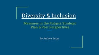 Diversity & Inclusion Presentation | PDF