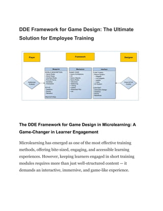 DDE Framework for Game Design_ The Ultimate Solution for Employee Training.pdf