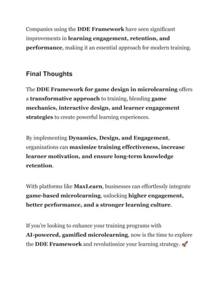 DDE Framework for Game Design_ The Ultimate Solution for Employee Training.pdf