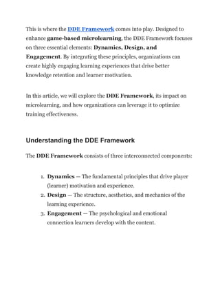 DDE Framework for Game Design_ The Ultimate Solution for Employee Training.pdf