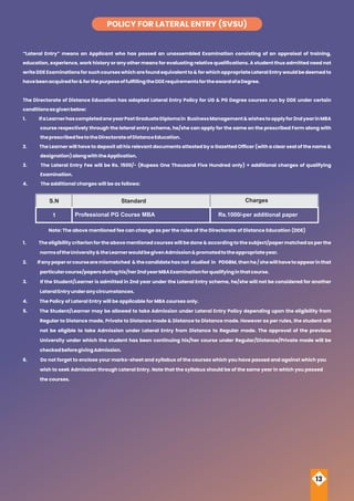 DDE Prospectus.pdf | Undergraduate Education | College Education