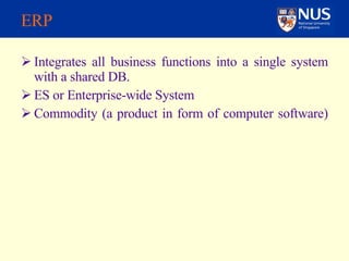 Critical Success Factors for Implementation of ERP Projects | PPT