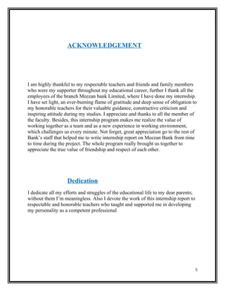 My Final Internship Report 2k15 | PDF