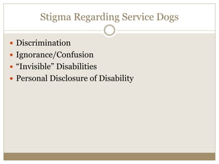 Service Dog Presentation | PPTX