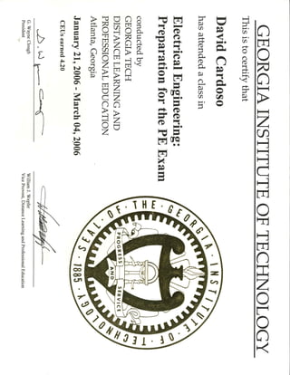 GeorgiaTech-Cert | PDF