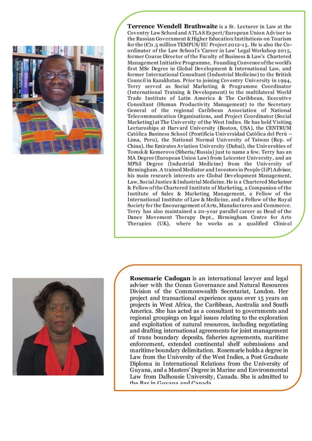 Speaker Profiles (2015) | PDF