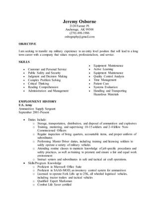 General Resume | DOCX