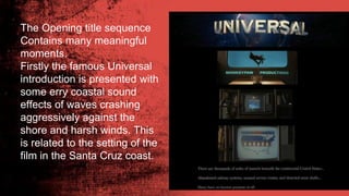 Us opening sequence | PPT