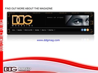 Ddg magazine 1st issue mktg presentation | PPTX