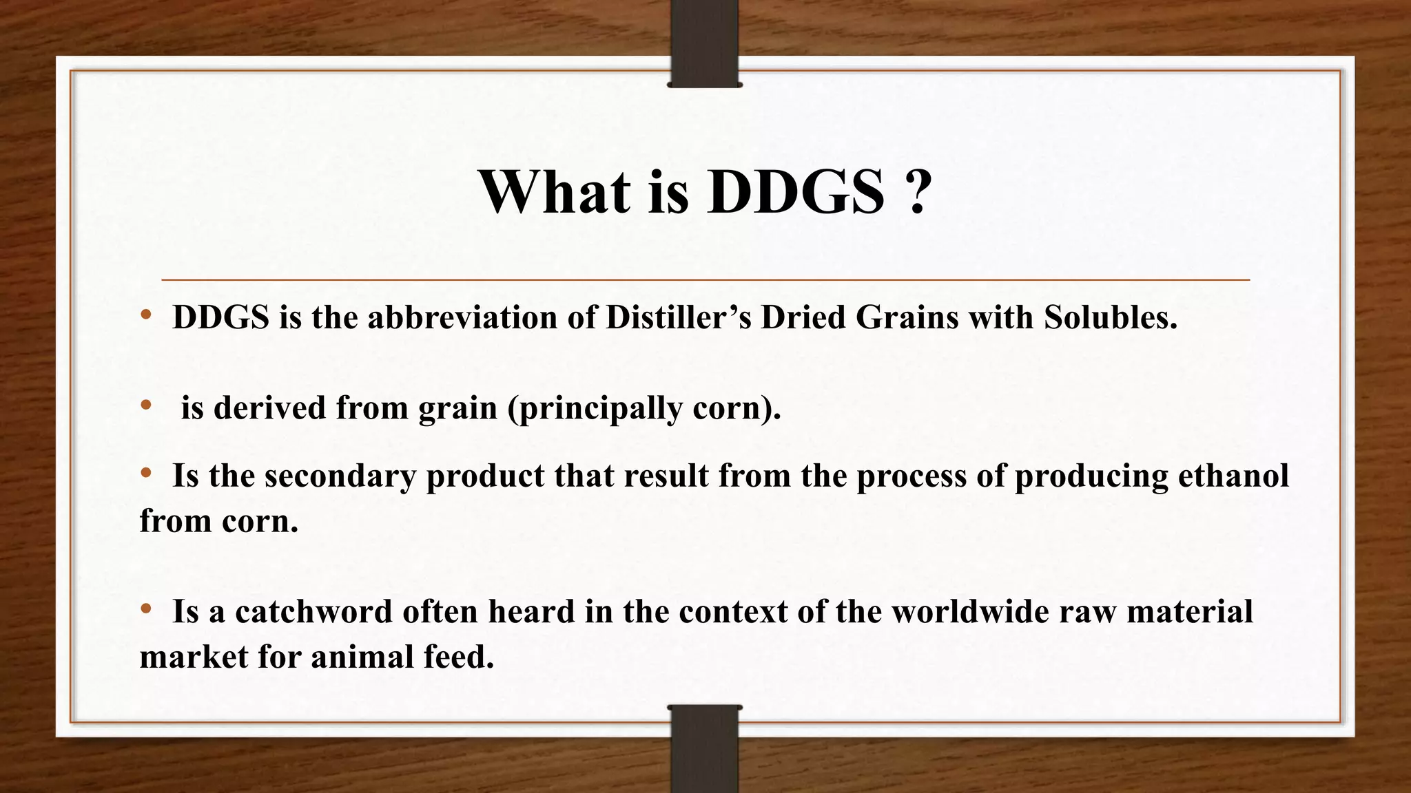 Ddgs | PDF